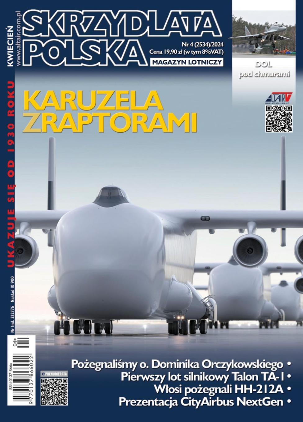 Skrzydlata Polska 04/2024 już w sprzedaży | dlapilota.pl